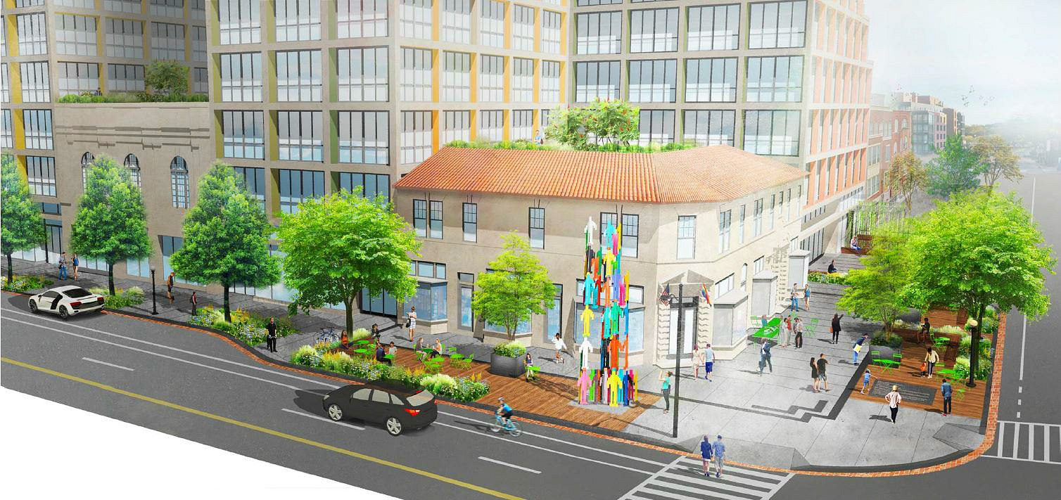 Outdoor Rooms and a New Delivery Date For a Major 14th Street Development