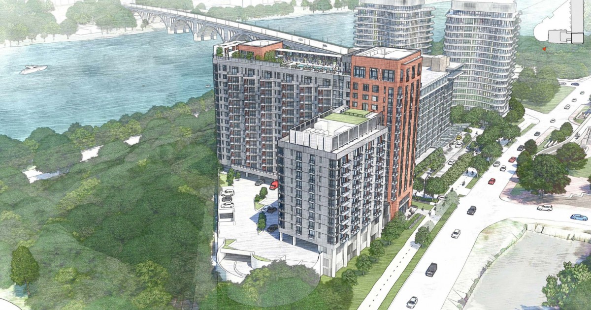 New Renderings Revealed as Key Bridge Marriott Goes Under Review