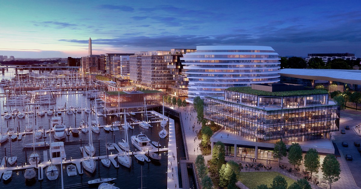 350 Units, Three Office Properties and the Water Buildings: The Wharf ...