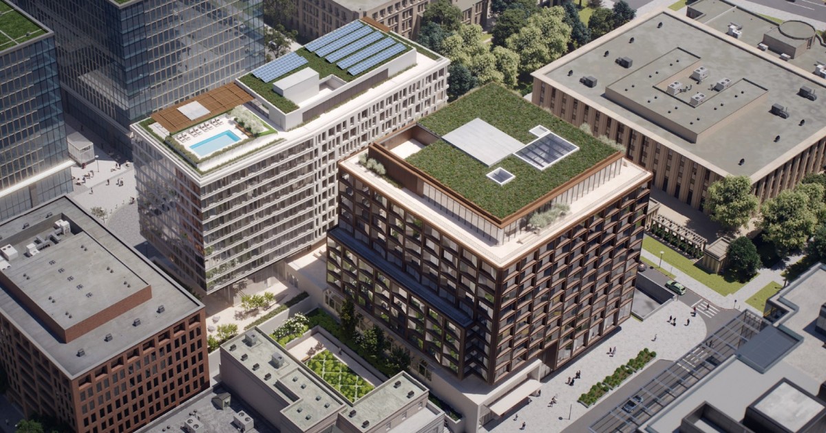 166 Apartments, 221 Hotel Rooms: Second-Stage PUD Filed for Capitol ...