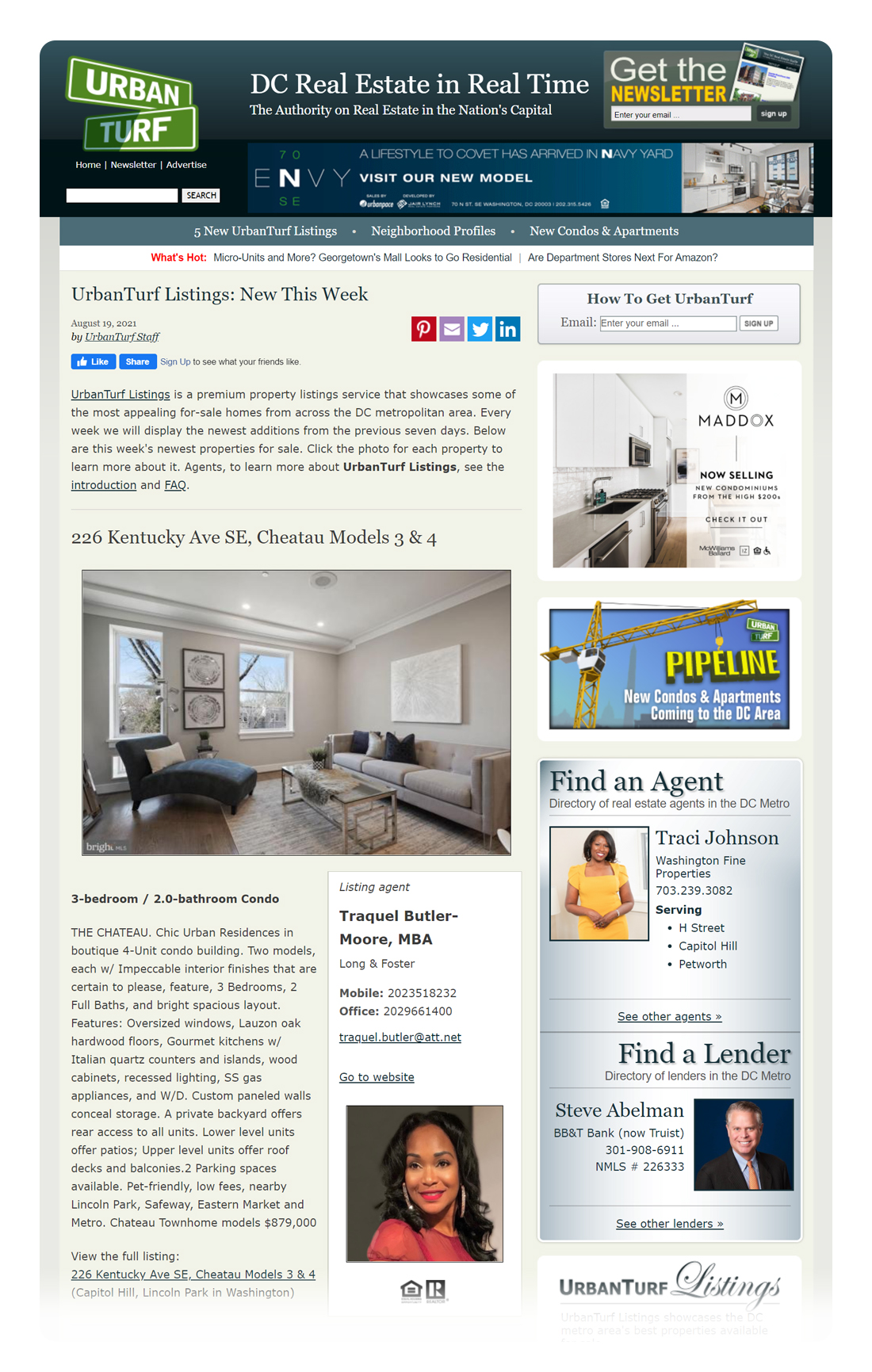 UrbanTurf Media Kit — UrbanTurf Listings