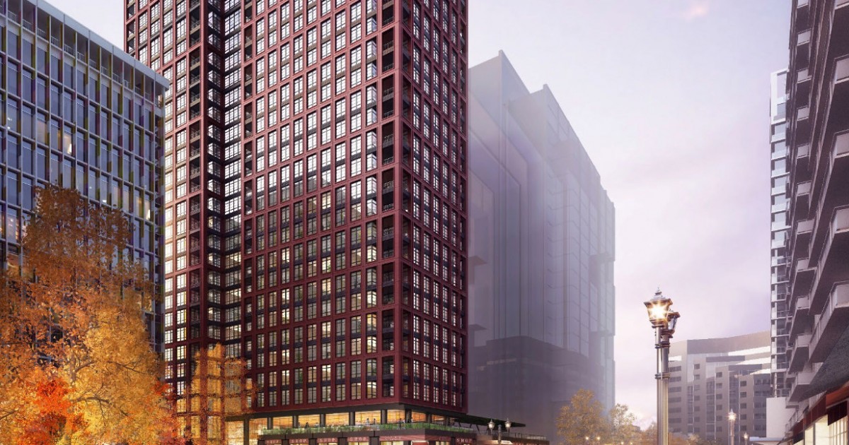 From 645 to 1,440 Units: Plans Go from Office to Residential for ...