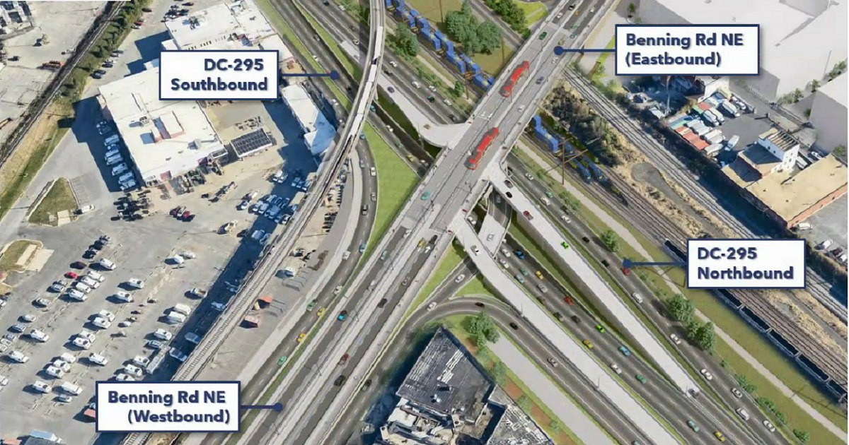The DC Streetcar May Run to Benning Road Metro in 2026