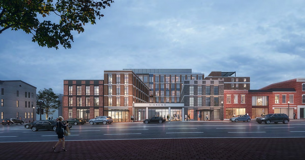 Episodic Streetscape: A Design Evolution for Proposed Georgetown Hotel