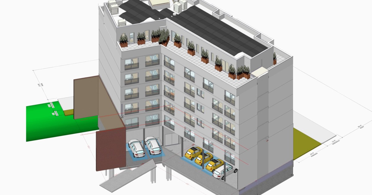 A 50-Unit Residential Development Pitched For H Street Corridor