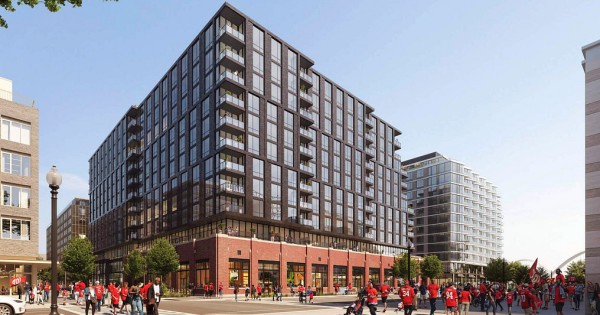 Renderings Revealed For Huge, New Residential Development Next to Nats Park