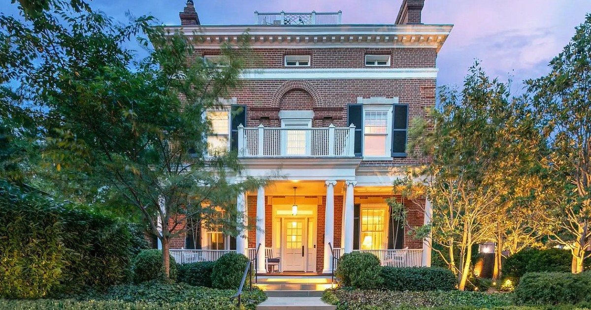 One of the Larger Detached Homes in Georgetown Lists for $14 Million