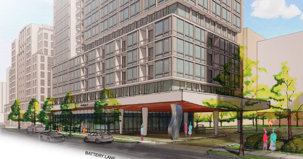 A 450-Unit Apartment Building Pitched For Downtown Bethesda