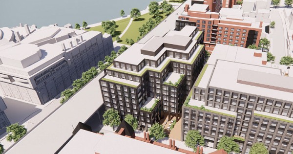 Renderings Revealed For 300-Unit Conversion Of Two Notable Georgetown ...