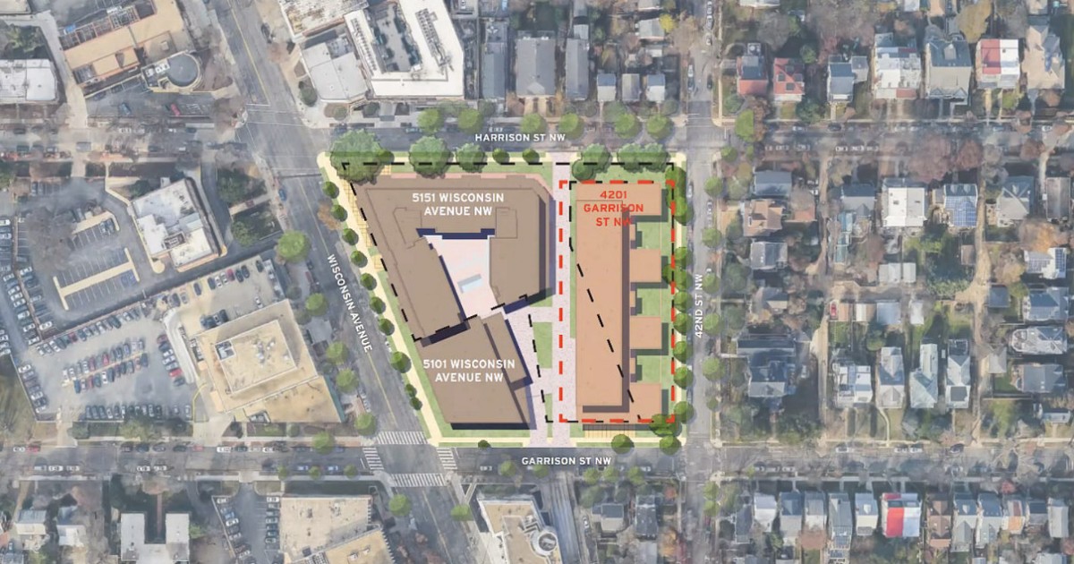 Early Plans Unveiled For 130-Unit Development in Friendship Heights