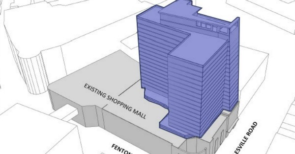 A 20-Story Development Pitched Above A Silver Spring Mall Looks For ...