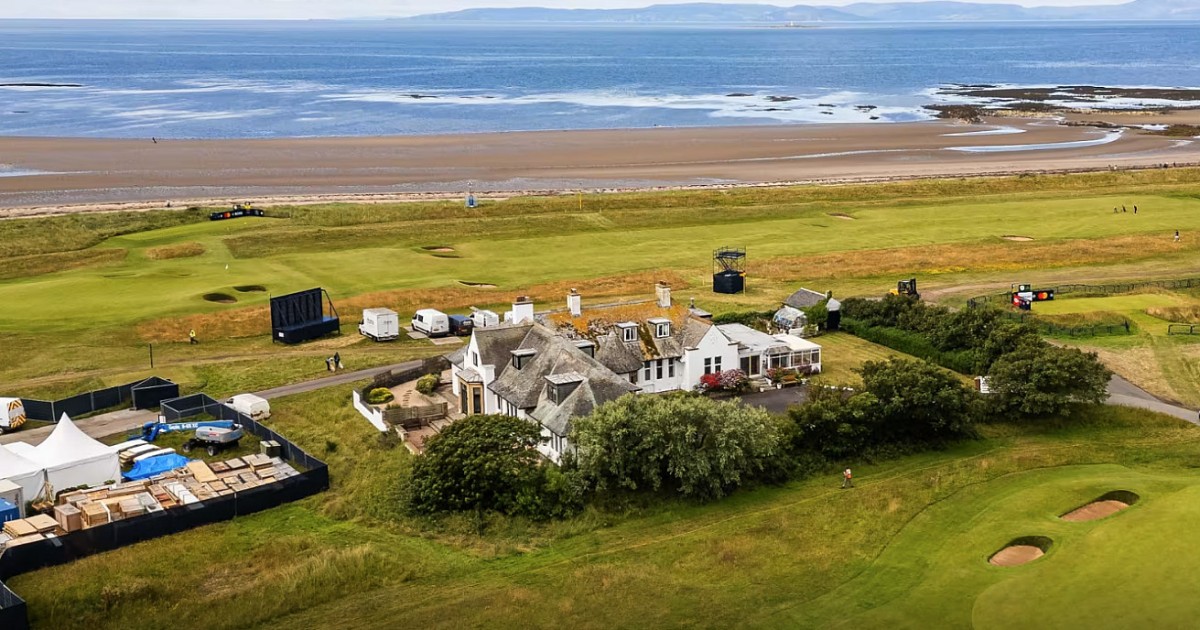 Own A House In The Middle Of The British Open