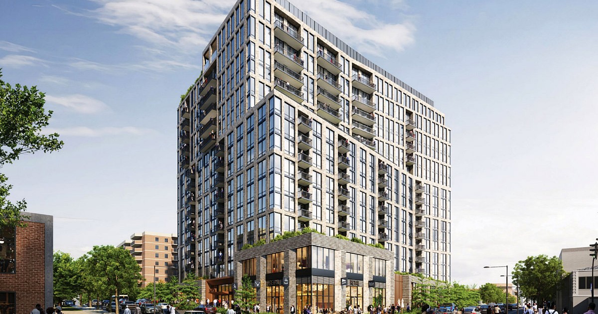 16-Story, 325-Unit Building Pitched For Arlington's Wilson Boulevard