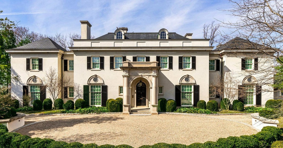 DC Home At Site Of Former Cafritz Mansion Set To List For $23.5 Million